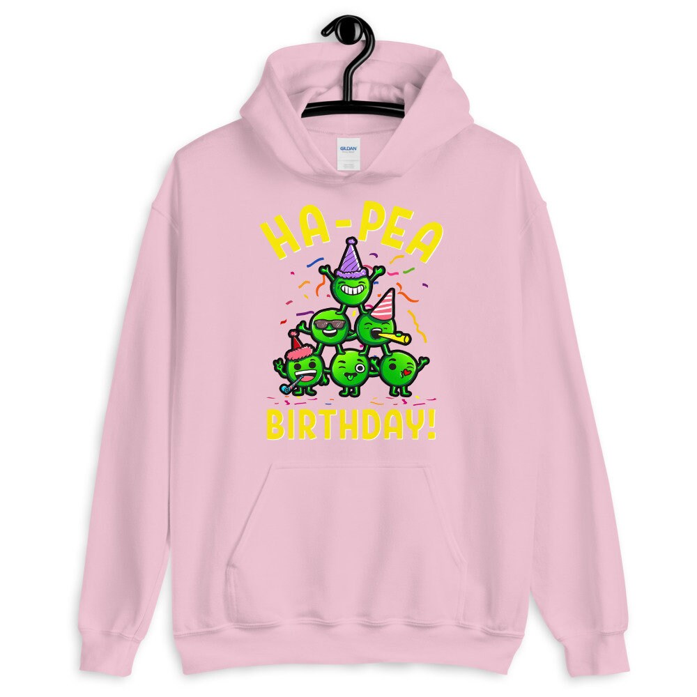 Ha Pea Birthday Party with Peas Funny Happy Birthday Hoodie Gift - Etsy ...