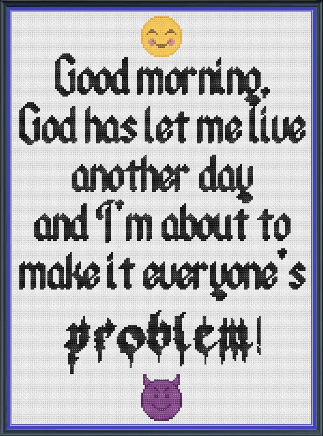 God Let Me Live and It's Everyone's Problem - Etsy