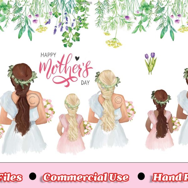 I Love Mom Clipart - Etsy