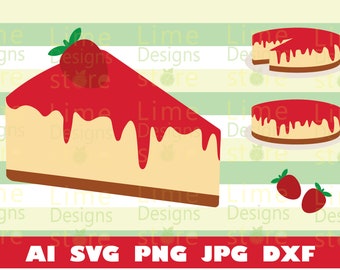 Cheesecake Svg - Etsy