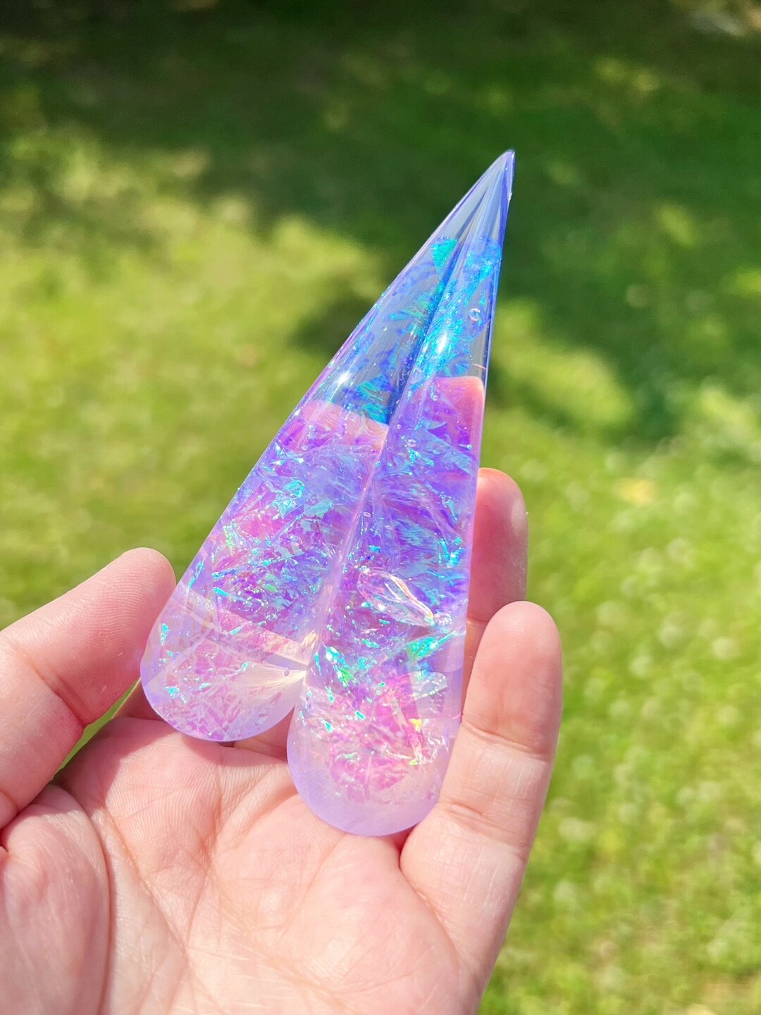 UV Clear Mini Oni Horns - Etsy