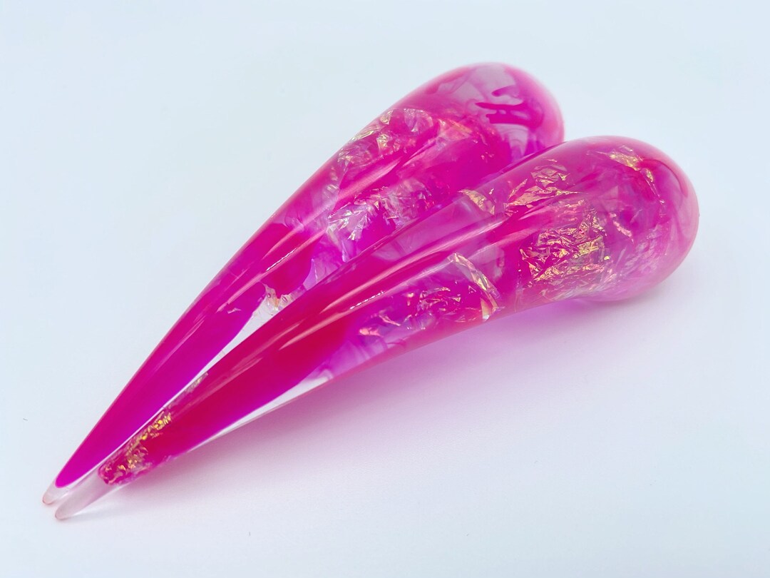 UV Pink Oni Horns - Etsy