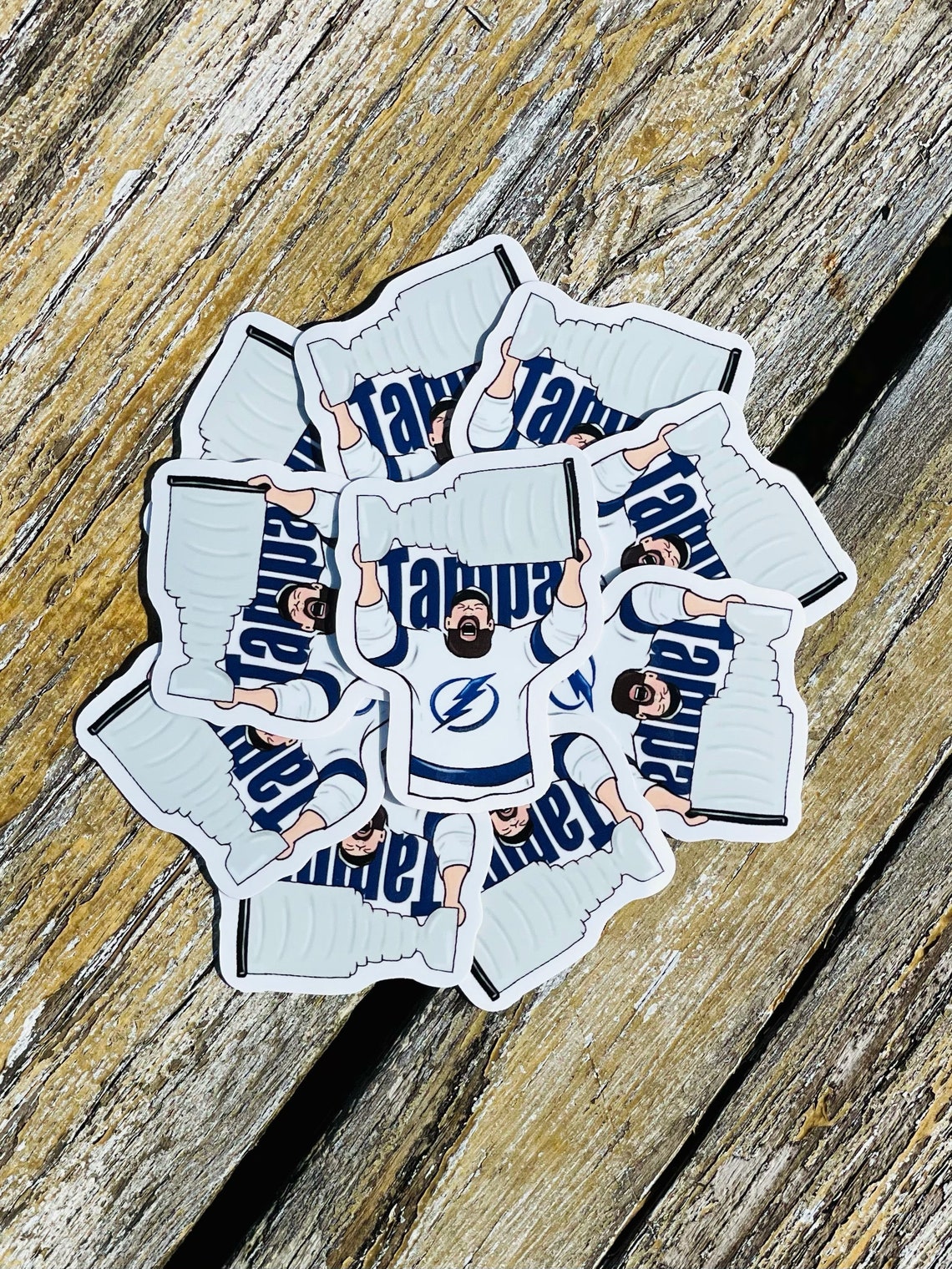 Small Tampa Bay Lightning Sticker, Stanley Cup Champions, Go Bolts ...