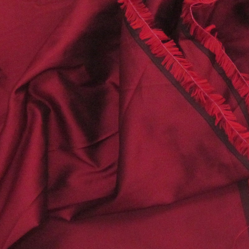 Rust Silk Taffeta Fabric - Etsy