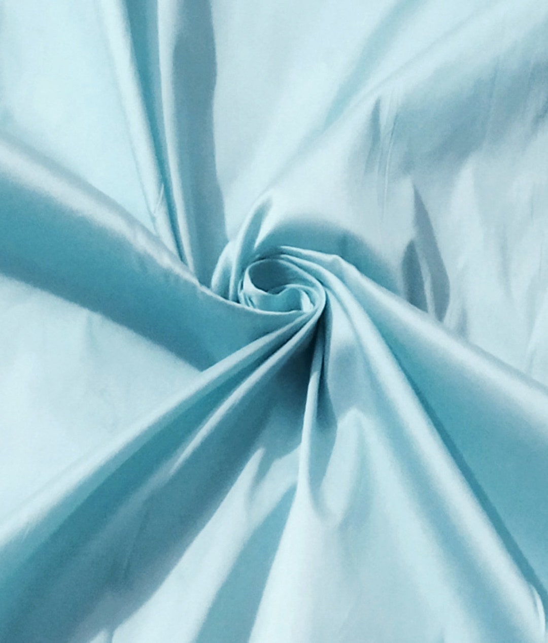 Sky Blue Taffeta Fabric, Plain Taffeta Silk Fabric, Taffeta Silk Fabric ...