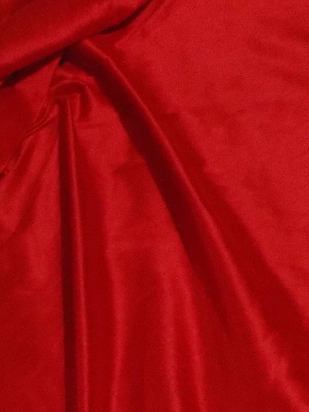 Red Colors Dupioni Silk Fabric, Dupioni Silk Fabric for Bridal Dresses ...
