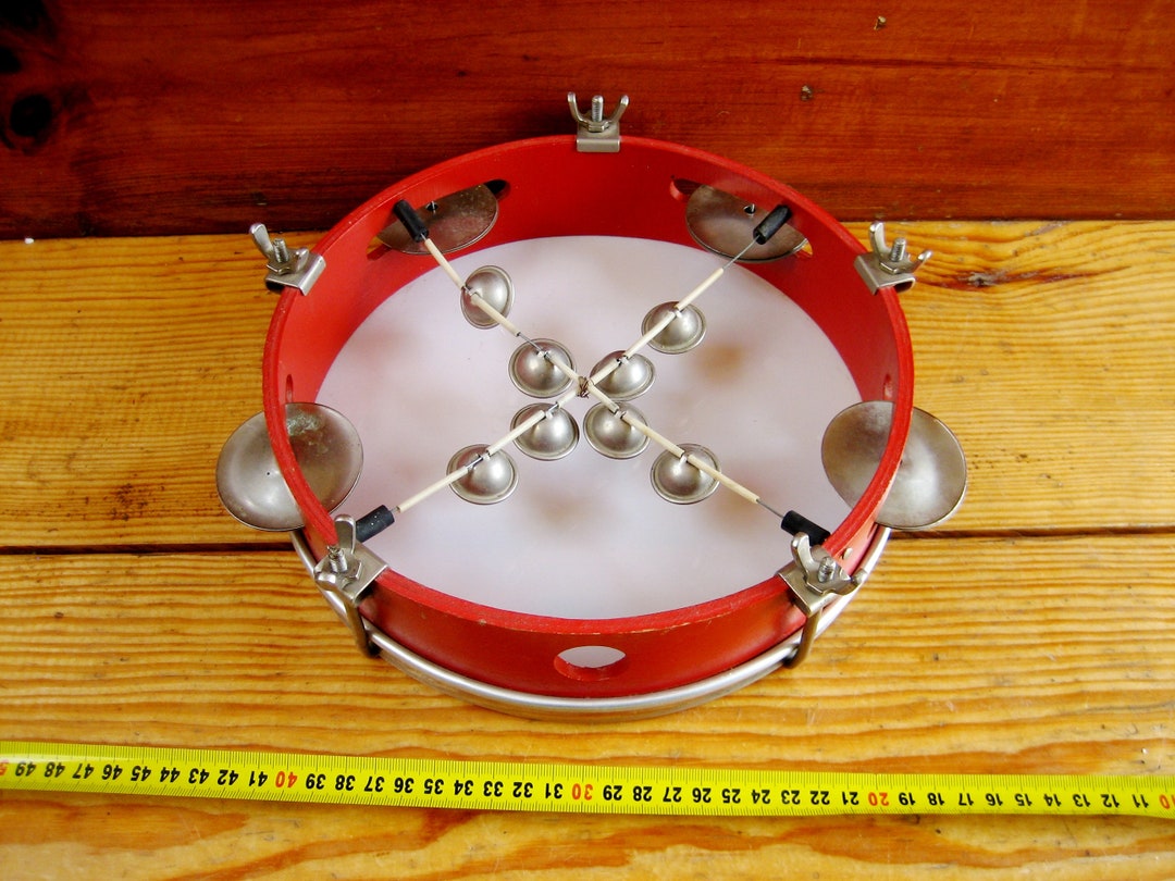 An Old Musical Instrument, a Tambourine. Wedding Tool. Ritual ...