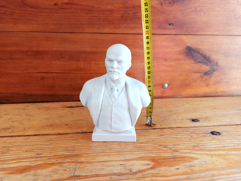 Vintage Porcelain Lenin Bust, Soviet Propaganda (18cm) - Etsy