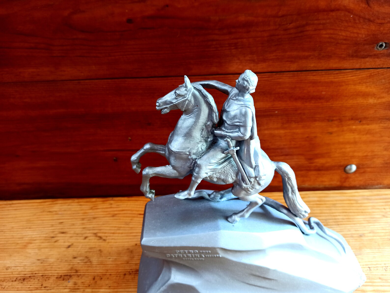 Old Sculpture of the Monument peter 1 the Bronze - Etsy