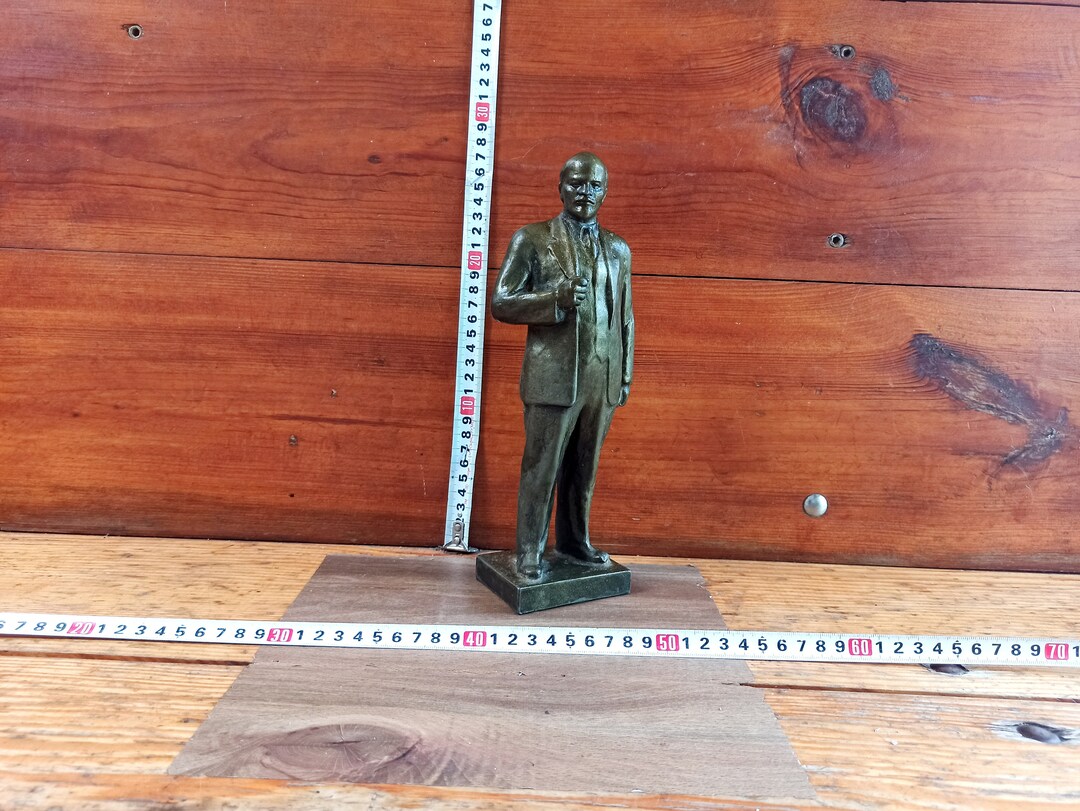 Vintage Bust of Lenin. Vintage Figure of Lenin. Lenin Monument. Lenin ...