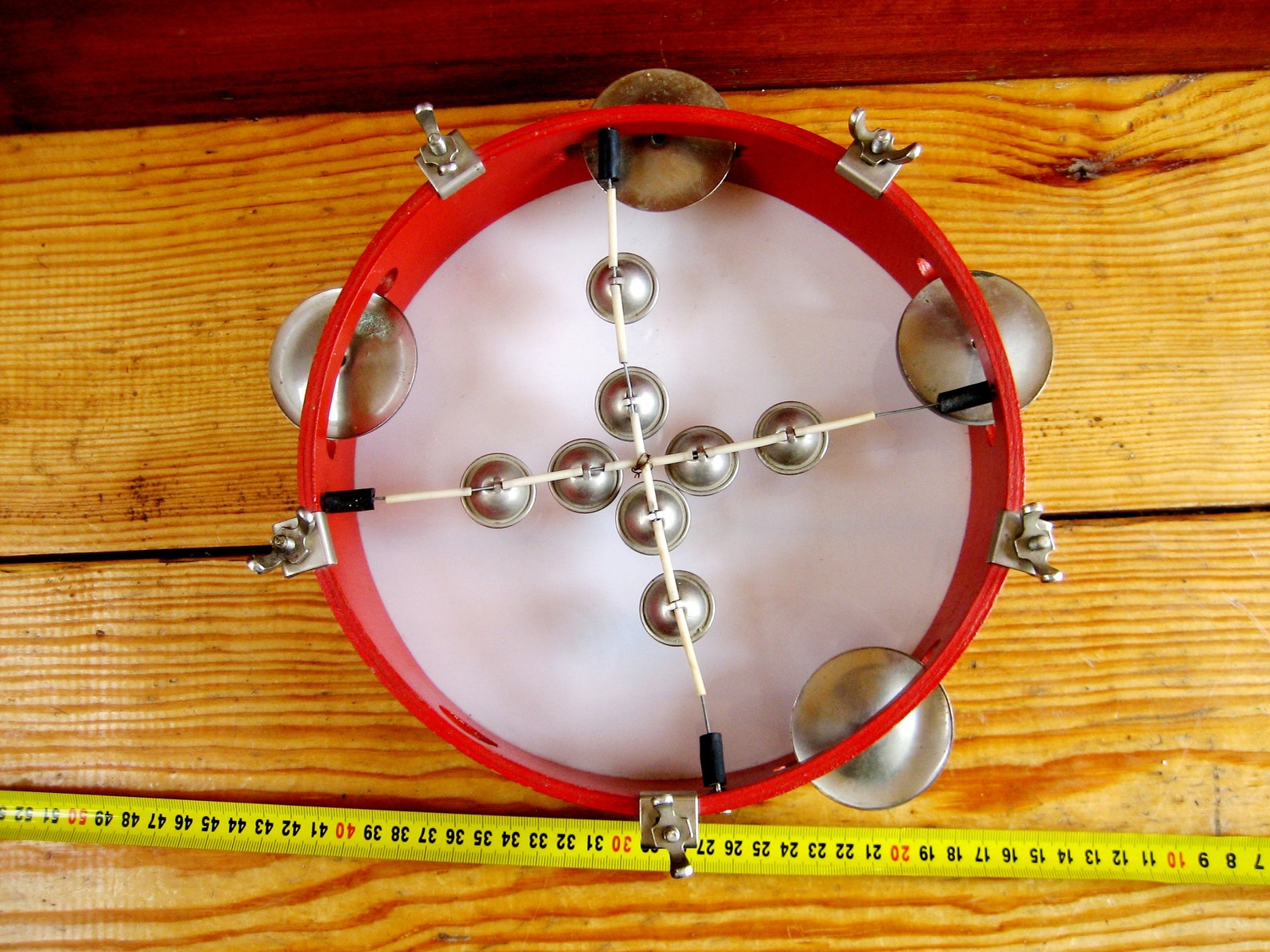 An Old Musical Instrument, a Tambourine. Wedding Tool. Ritual ...