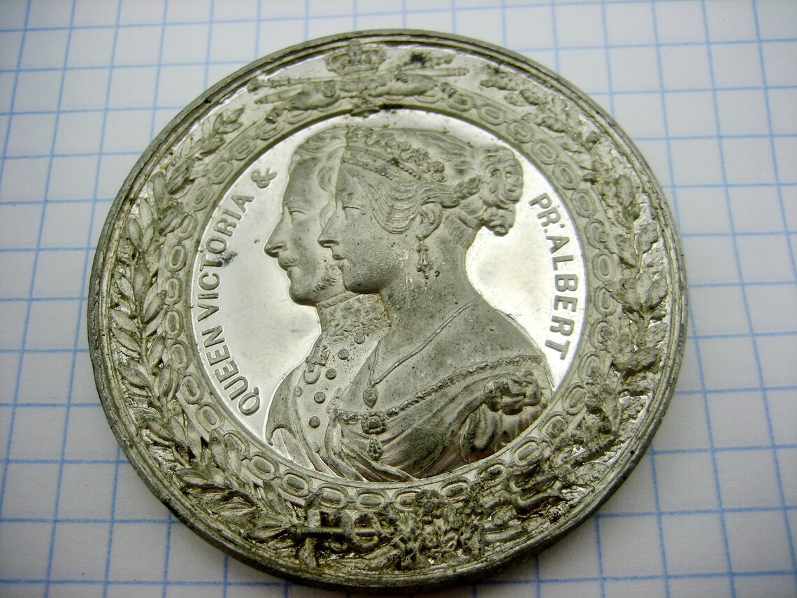 Antique Commemorative Medal International Exhibition in - Etsy