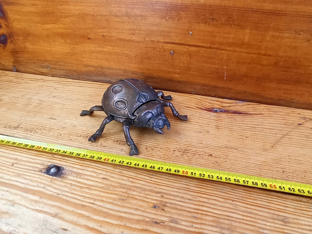 Ancient Ashtray - Beetle. Metal Ashtrays of the 20th Century. Box for ...