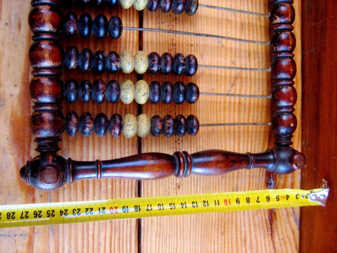 Antique Wooden Abacus the 19th Century for Artistic Decor in a | Etsy