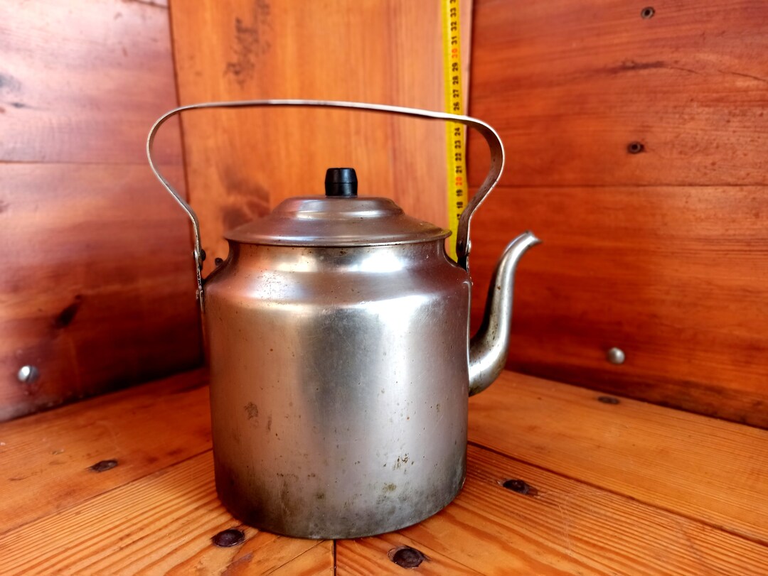 Vintage Army Bronze Teapot From the USSR 1954. Historical Artifact ...