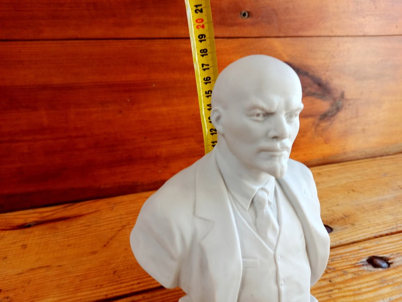 Vintage Porcelain Lenin Bust, Soviet Propaganda (18cm) - Etsy