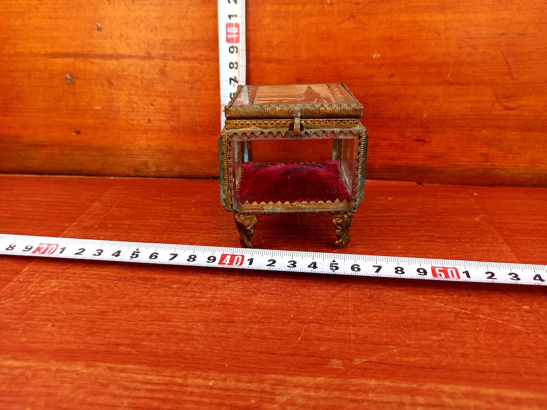 Vintage Jewelry Casket. Casket for Various Small Items - 19th Century ...