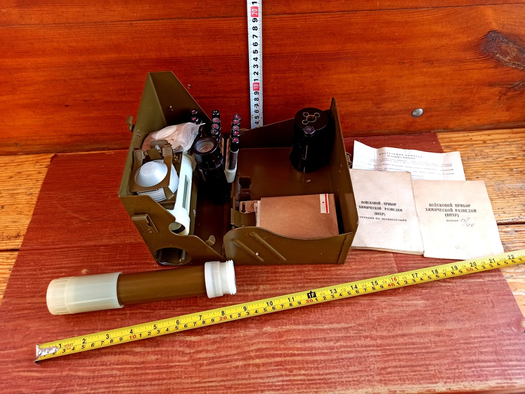 Vintage Army Chemical Reconnaissance Device. Soviet Army During the ...