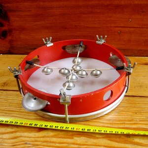 An Old Musical Instrument, a Tambourine. Wedding Tool. Ritual ...