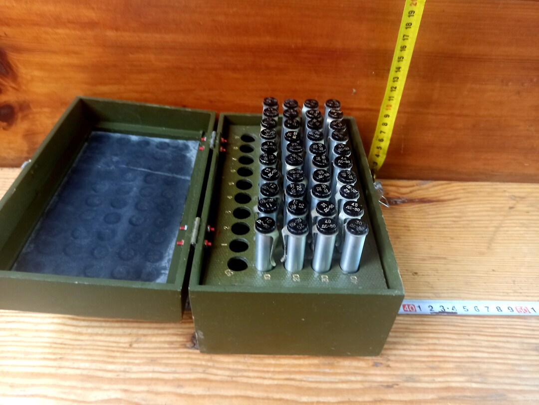 Radiation Meter During the Cold War. Old Soviet Army Set of Individual ...