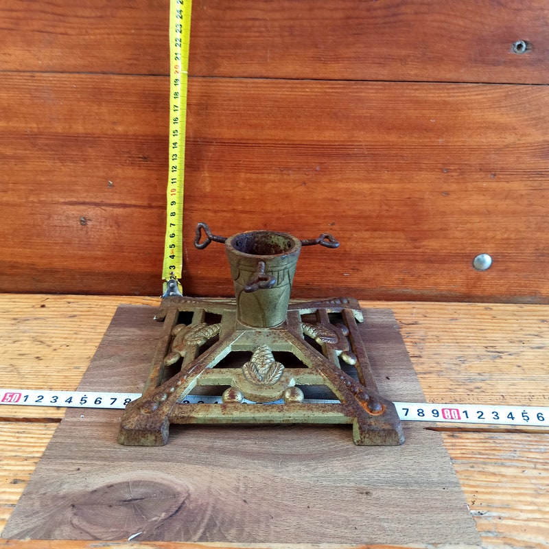 Cast Iron Tree Stand - Etsy