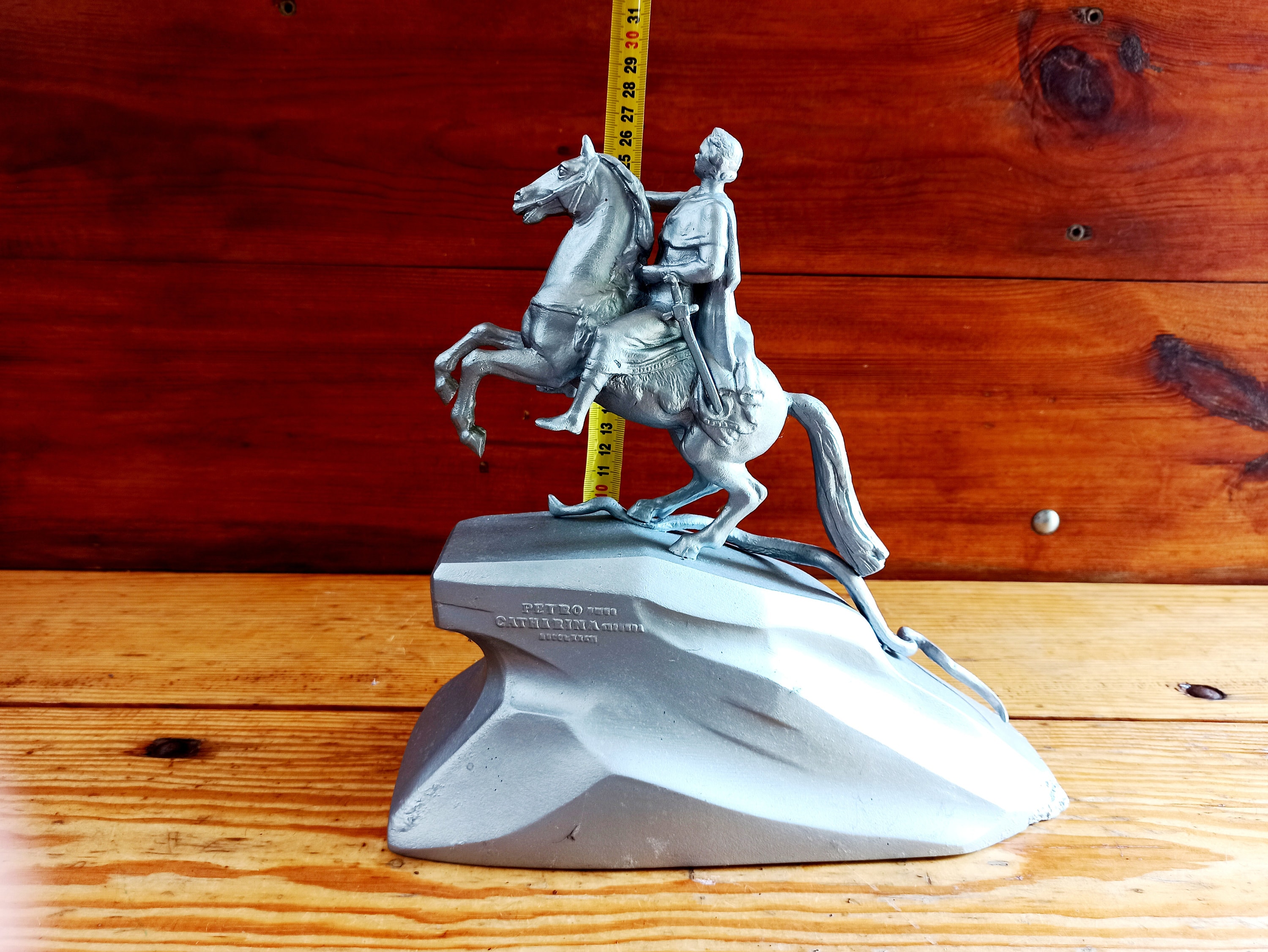 Old sculpture of the monument Peter 1 The Bronze | Etsy