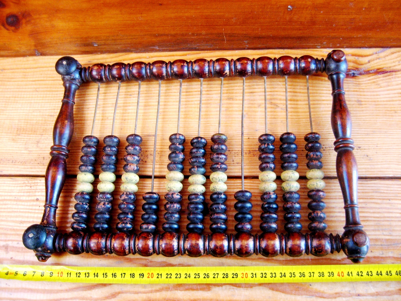 Antique Wooden Abacus the 19th Century for Artistic Decor in a | Etsy