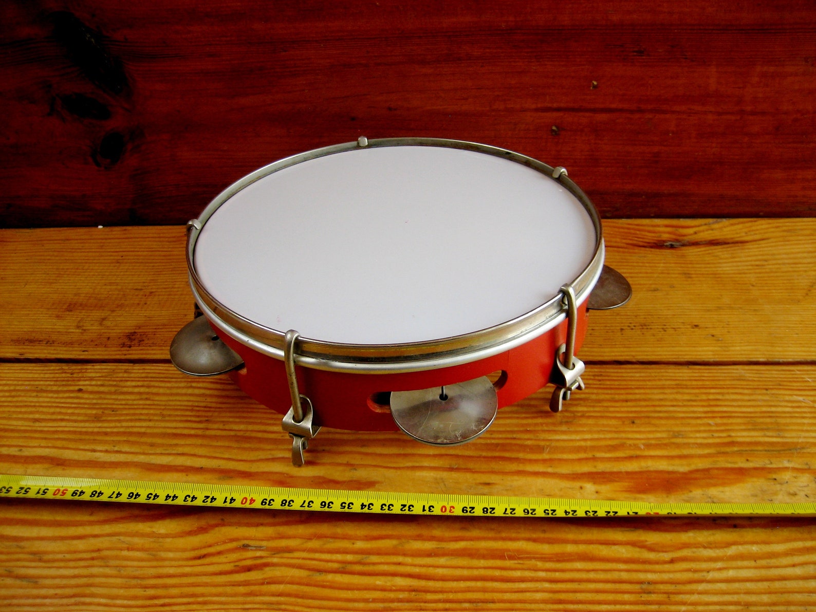 An Old Musical Instrument, a Tambourine. Wedding Tool. Ritual ...