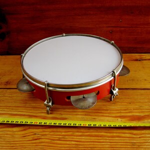 An Old Musical Instrument, a Tambourine. Wedding Tool. Ritual ...