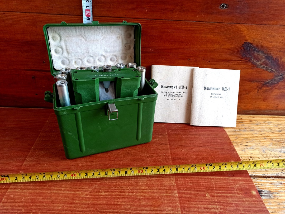 Old Soviet Military Dosimeter ID-1. Soviet Army During the Cold War ...