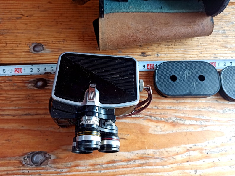 Vintage Mechanical Movie Camera on Film - "screen". 60s Cinematography ...