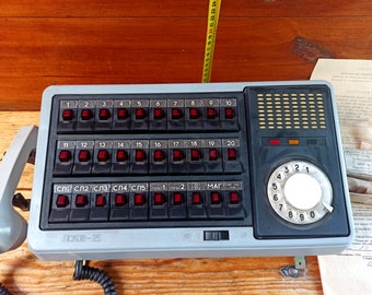 Telephone Control Panel - Etsy