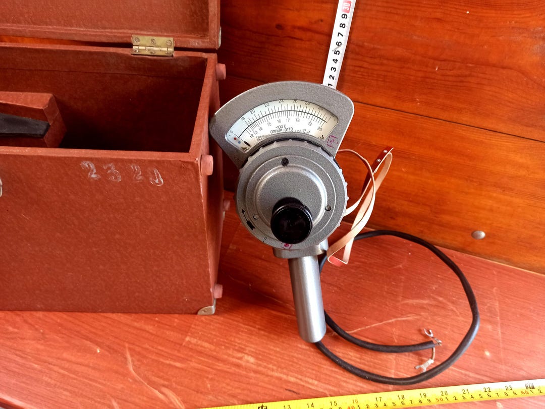 Vintage Cold War Army Device Optical Pyrometer OPPIR-017. Military ...