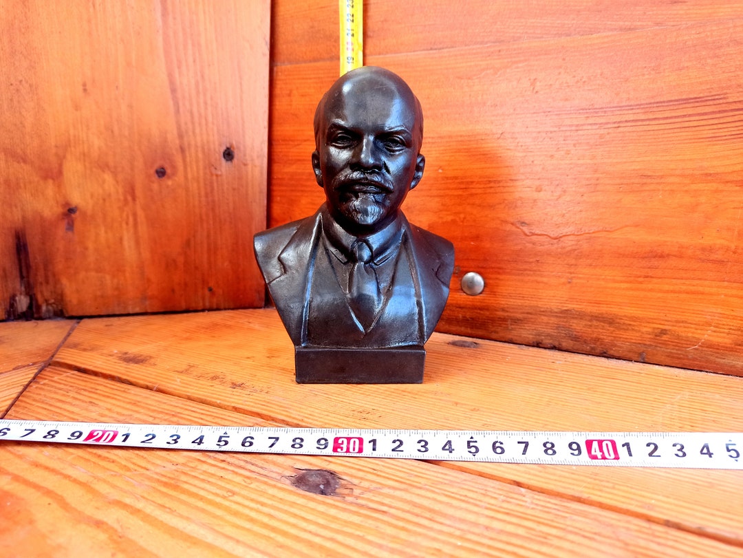 Vintage Bust of Lenin. Lenin Figurine. Lenin. Antique Souvenir. Antique ...