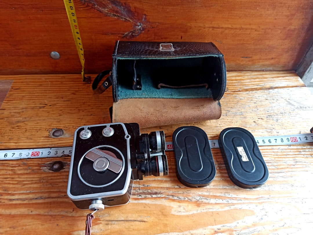 Vintage Mechanical Movie Camera on Film - "screen". 60s Cinematography ...