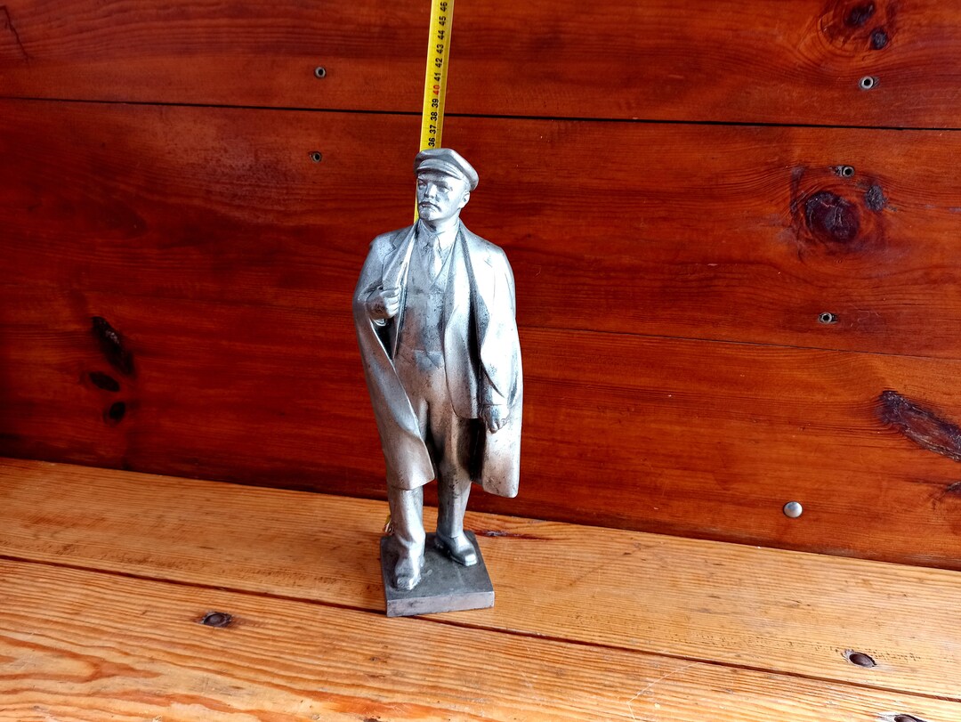 Vintage Bust of Lenin. Vintage Figure of Lenin. Lenin Monument. Lenin ...