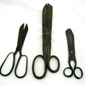Antique Hand-forged Scissors for 18th 19th Century Tailors. Antique ...