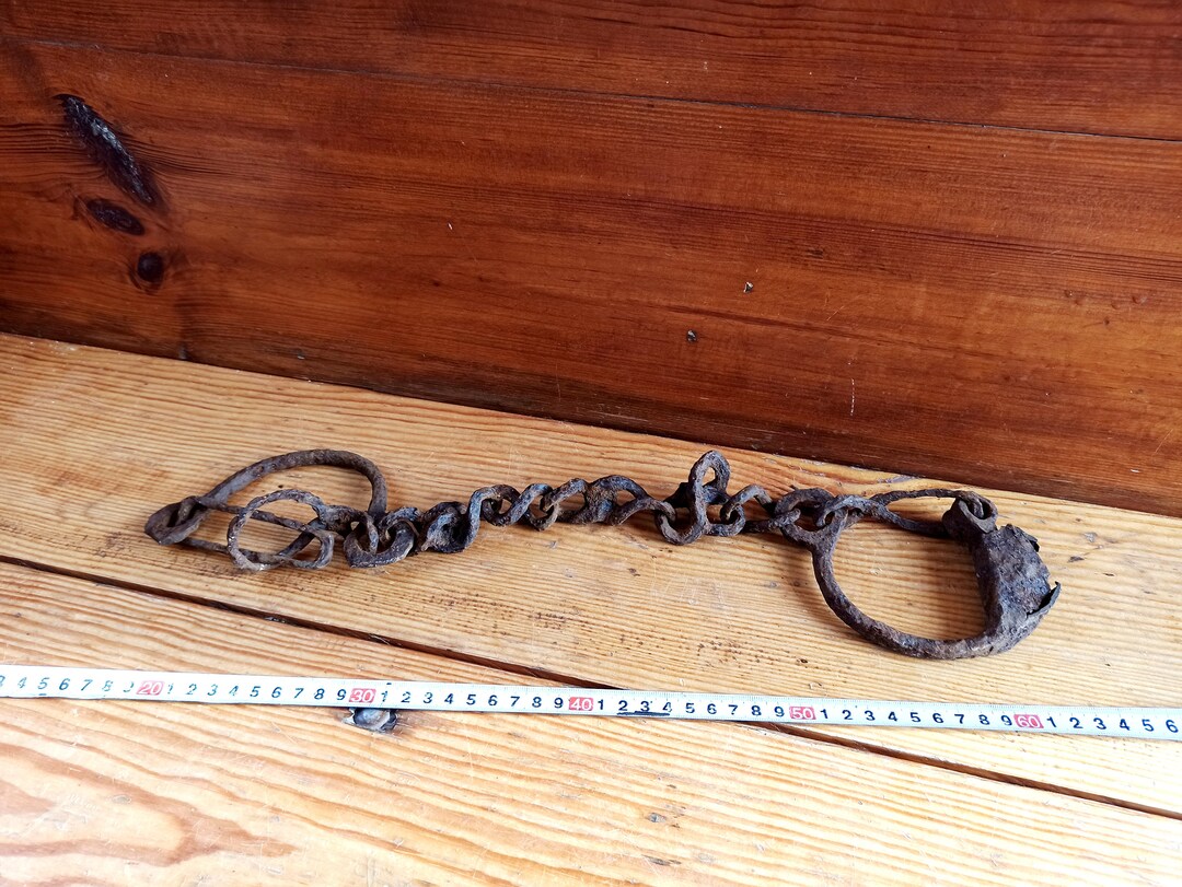 Antique Forged Shackles of the 18th-19th Centuries. Horse Leg Shackles ...