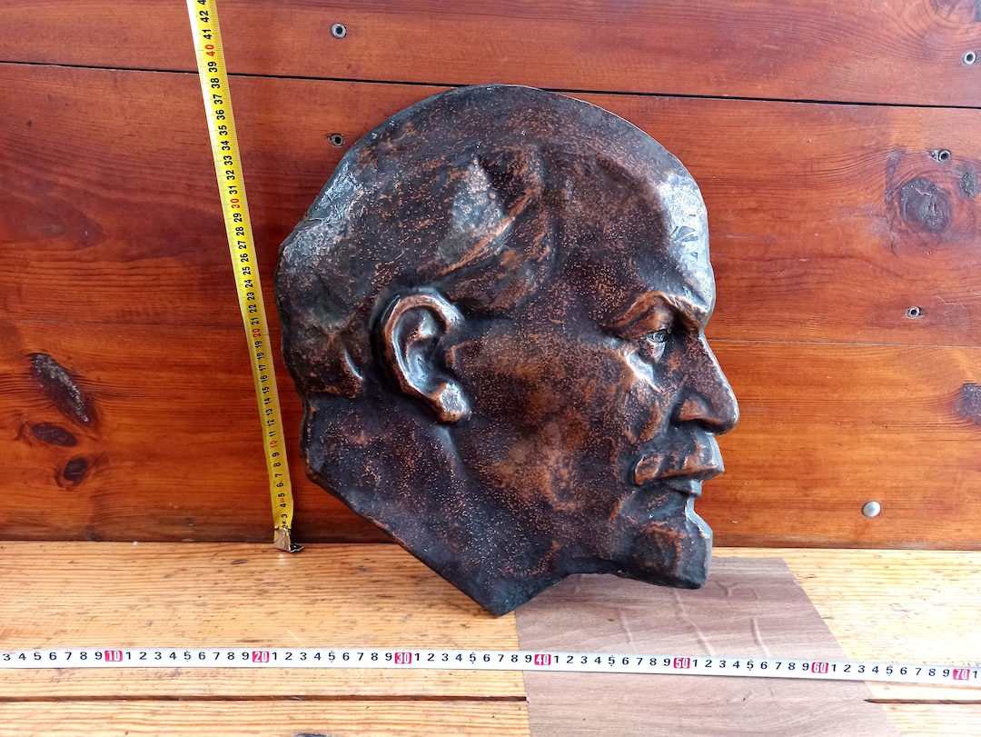 Vintage Bas-relief of Lenin to Decorate the Office of a USSR Party ...