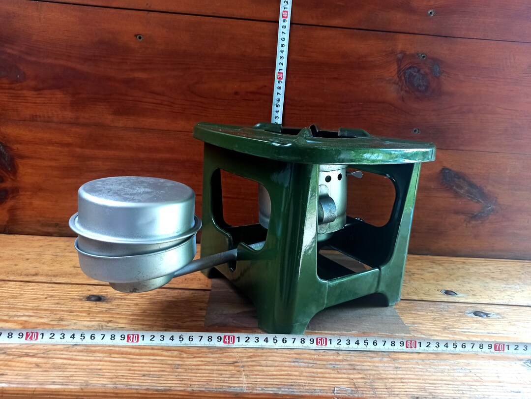Vintage Open Fire Cooking Stove With One Burner Running on Kerosene. an ...