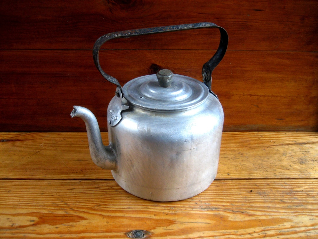Old Soviet Army Kettle. 1948 Year. Soviet Teapot of the USSR Ministry ...