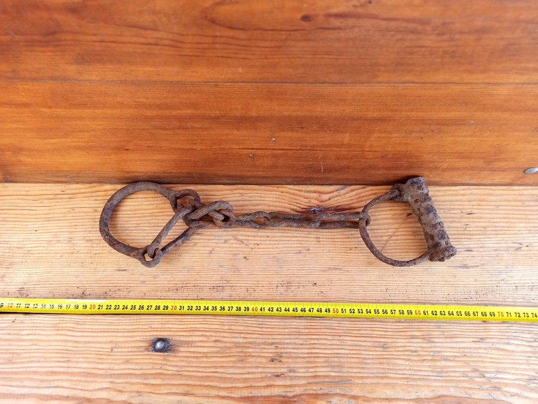 Antique Forged Shackles of the 18th-19th Centuries. Leg Shackles ...