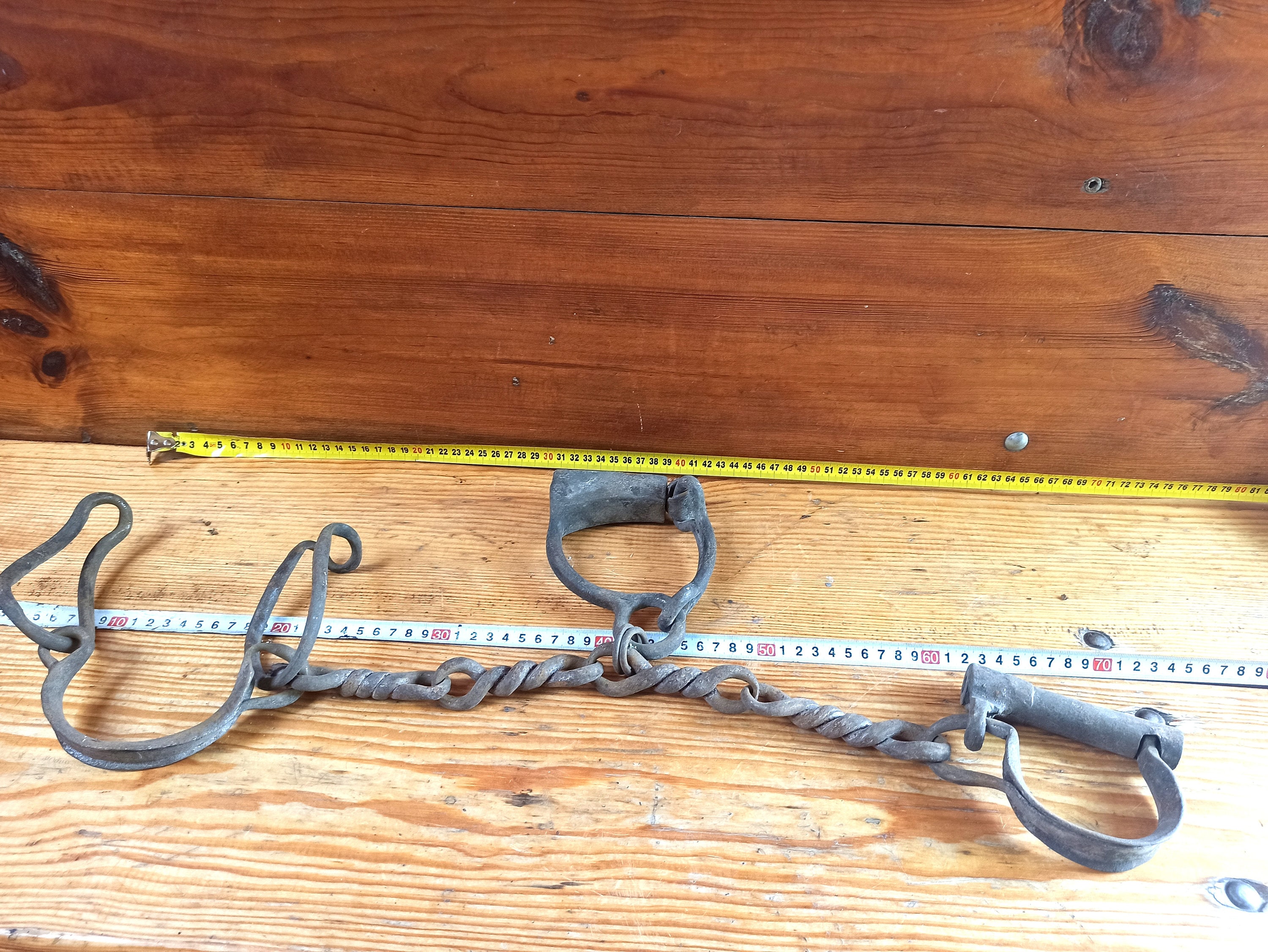 Antique Forged Shackles of the 19th Century. Horse Leg - Etsy