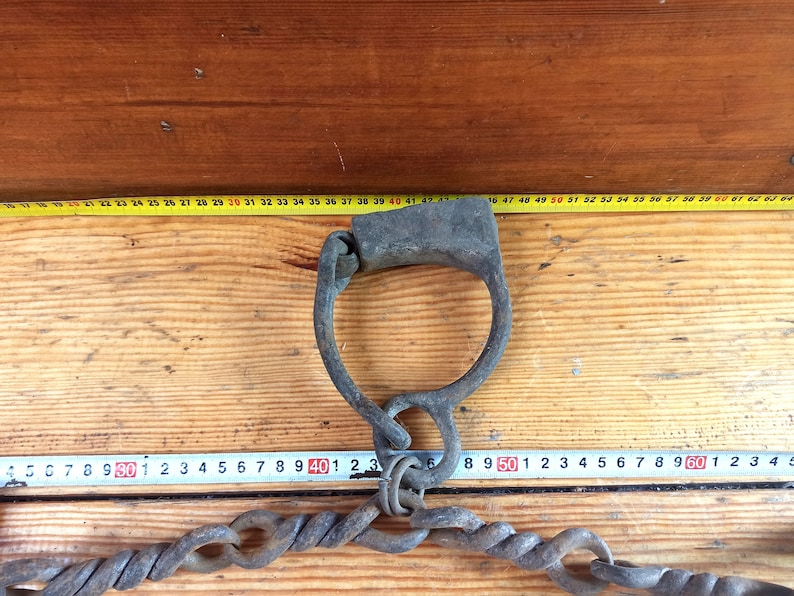 Antique Forged Shackles of the 19th Century. Horse Leg - Etsy