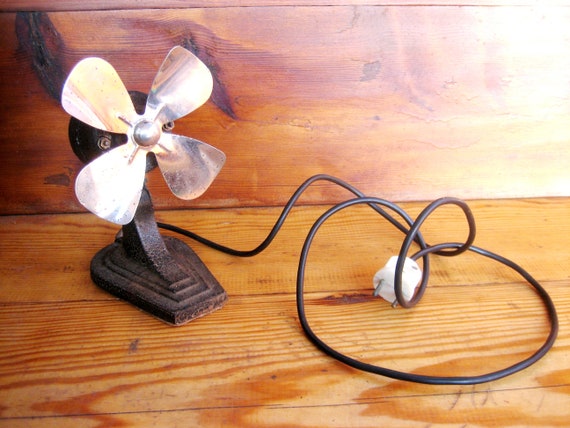 Antique Desktop Electric Fan of the Mid-20th Century From the - Etsy