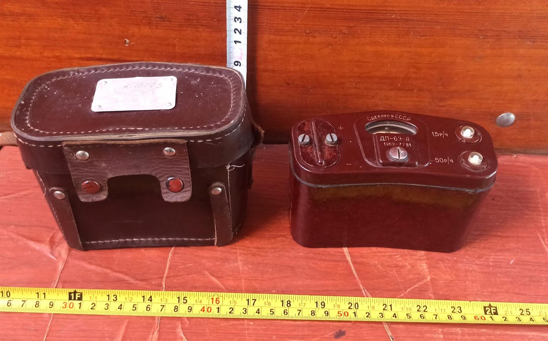 Vintage Army Dosimeter DP-63-A. Soviet Army Cold War. Radiation Meter ...