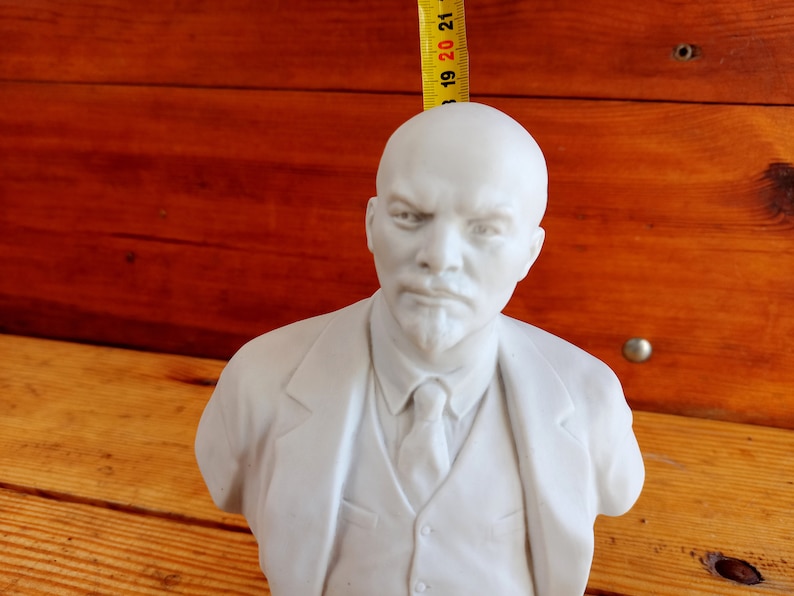 Vintage Porcelain Lenin Bust, Soviet Propaganda (18cm) - Etsy