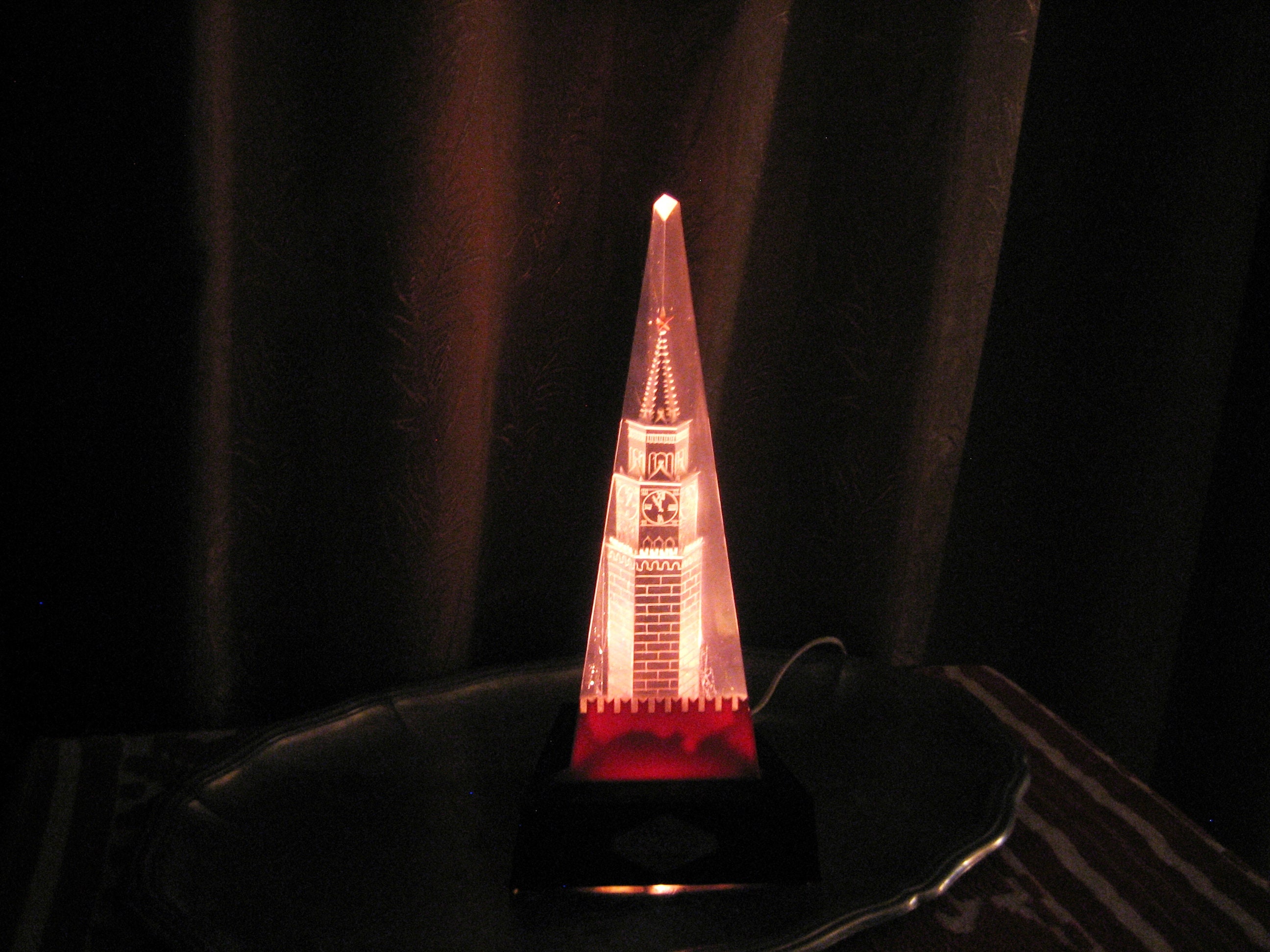 Antique Night Light From the USSR the Main Tower of the - Etsy