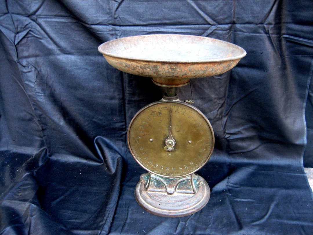 Antique Mechanical Scales of the 19th Century. Historical Artifact ...