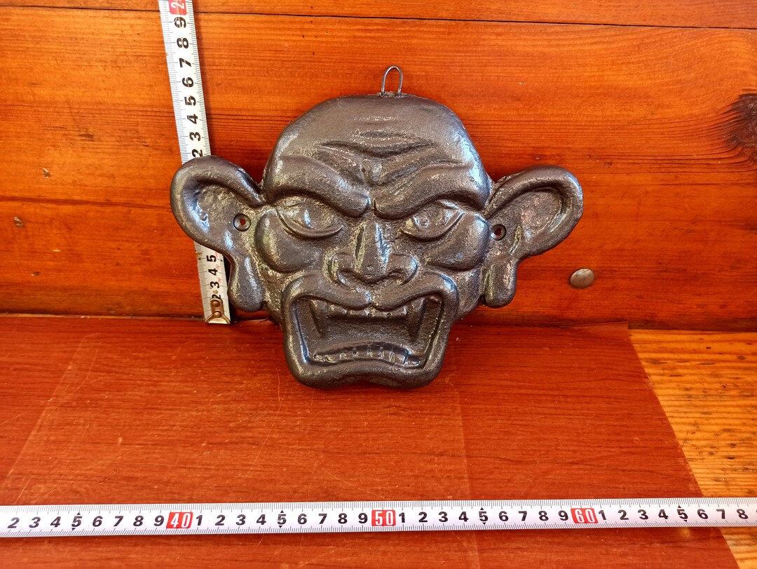 Vintage Wall Metal Bas-relief of the Devil (satan). Halloween Gift ...